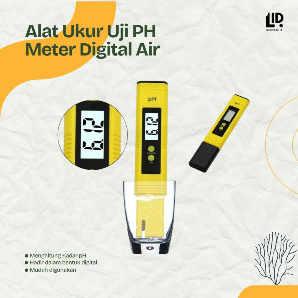 Jual Alat Ukur Uji PH Meter Digital Air Minum Akuarium Tester - PH02 ...