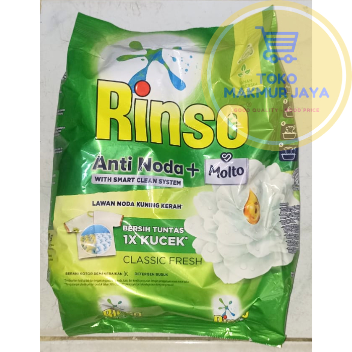 Jual RINSO BUBUK DETERGEN 770gr x1 | Shopee Indonesia