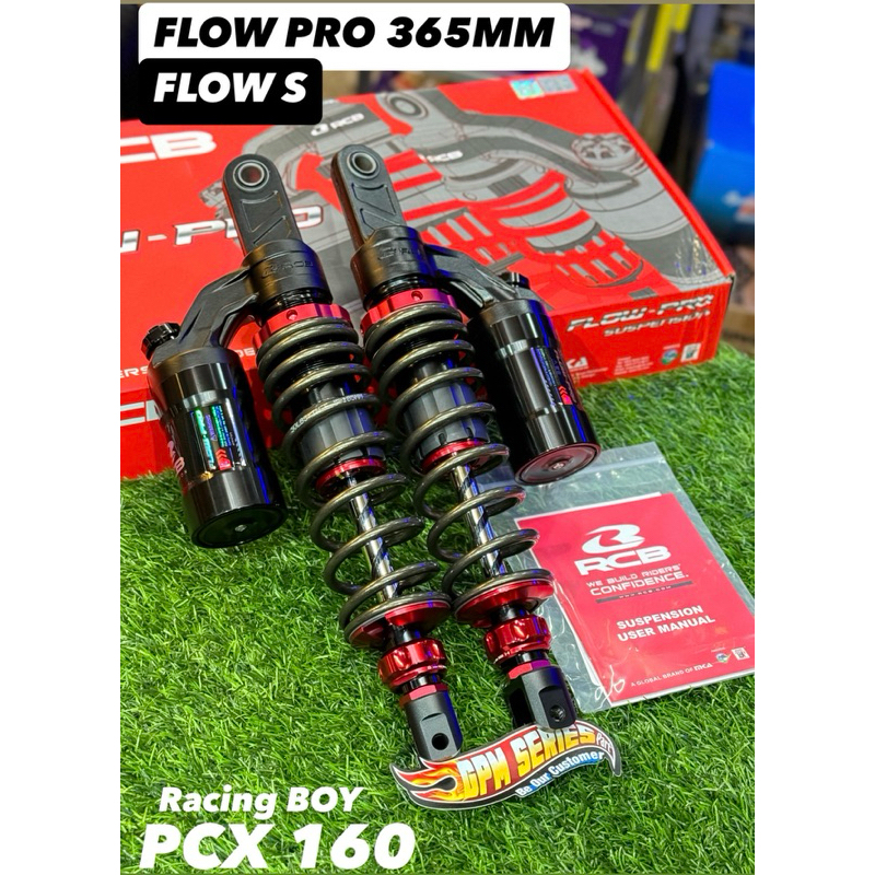 Jual SHOCK TABUNG RCB 365mm PCX 160 ADV FLOW PRO FLOW S RACING BOY ...
