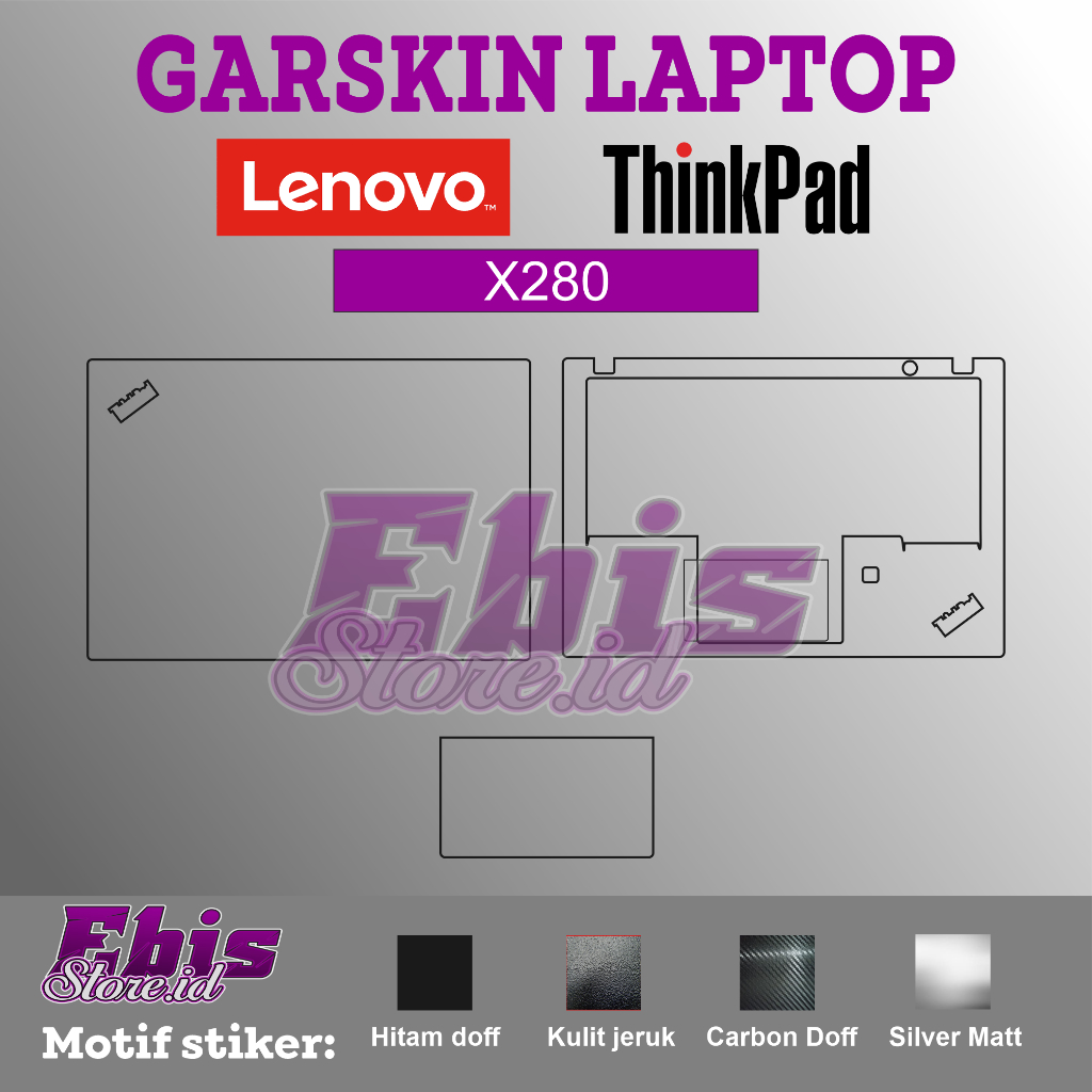 Jual Garskin Laptop Lenovo X280 stiker Protector | Shopee Indonesia