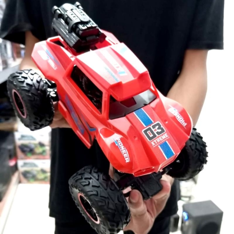 Jual MOBIL REMOTE CONTROL OFFROAD RC EXTREME EFEK ASAP LAMPU LED 2.4 ...