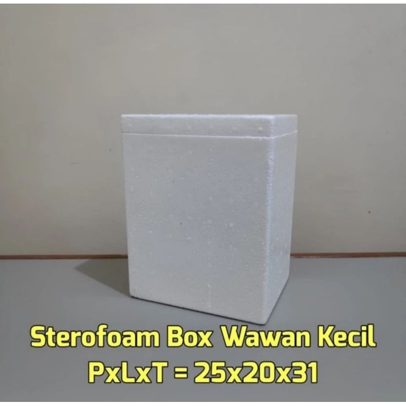 Jual Box Sterofoam Kotak Box Sterofoam Box Es Box Gabus 2 KG | Shopee ...