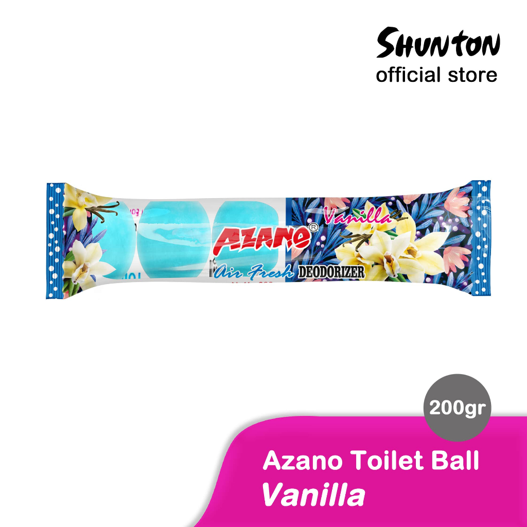 Jual Azano Vanilla Air Fresh Toilet - 200 gr | Shopee Indonesia