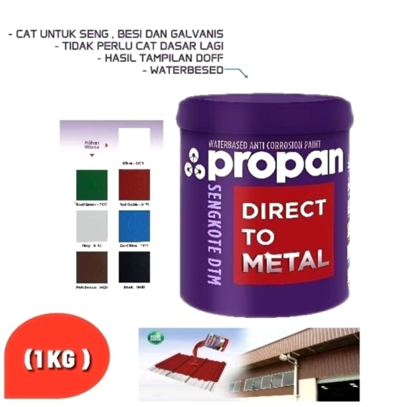 Jual PROPAN SENGKOTE DTM Cat Seng Galvanis Besi SK-950 Anti Karat Water ...