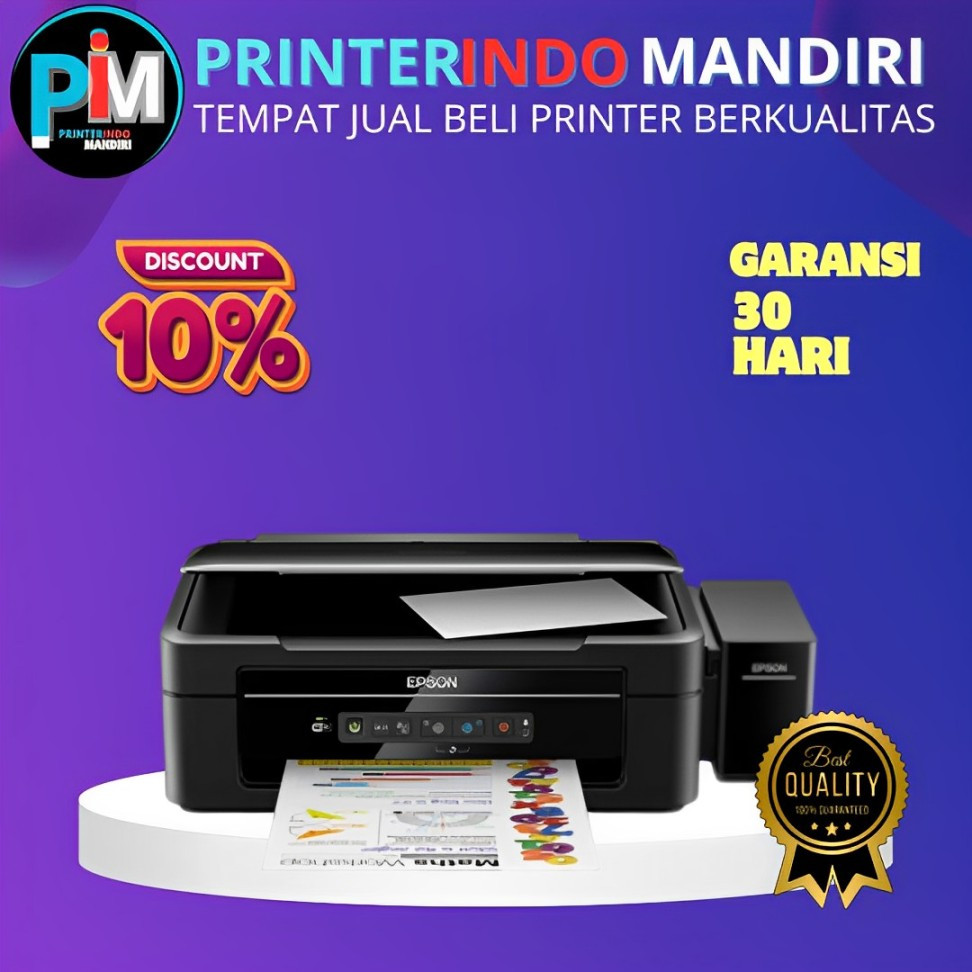 Jual Printer epson L385 (Wifi all in one siap pakai) printer second ...