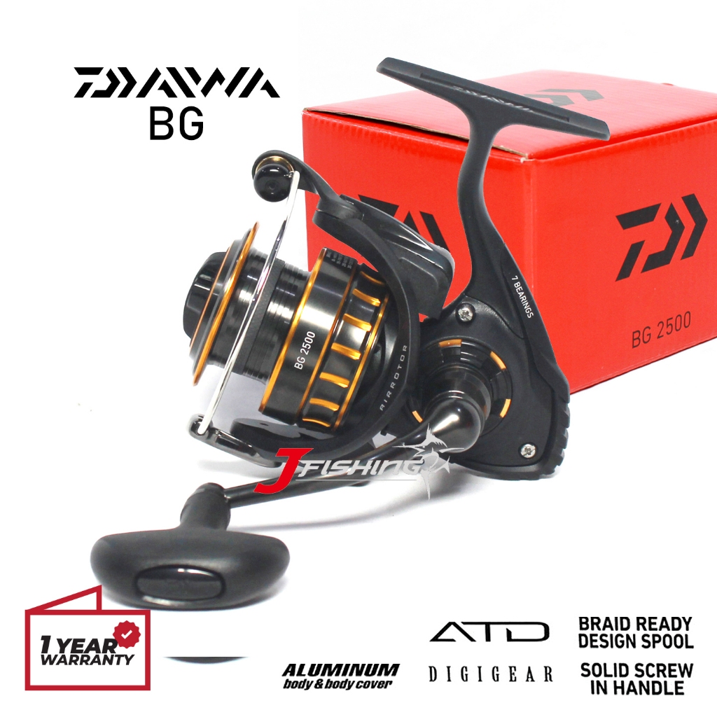 Jual Reel DAIWA BG 1500 s/d 8000 | Kolam Sungai Muara Laut | Resmi ...