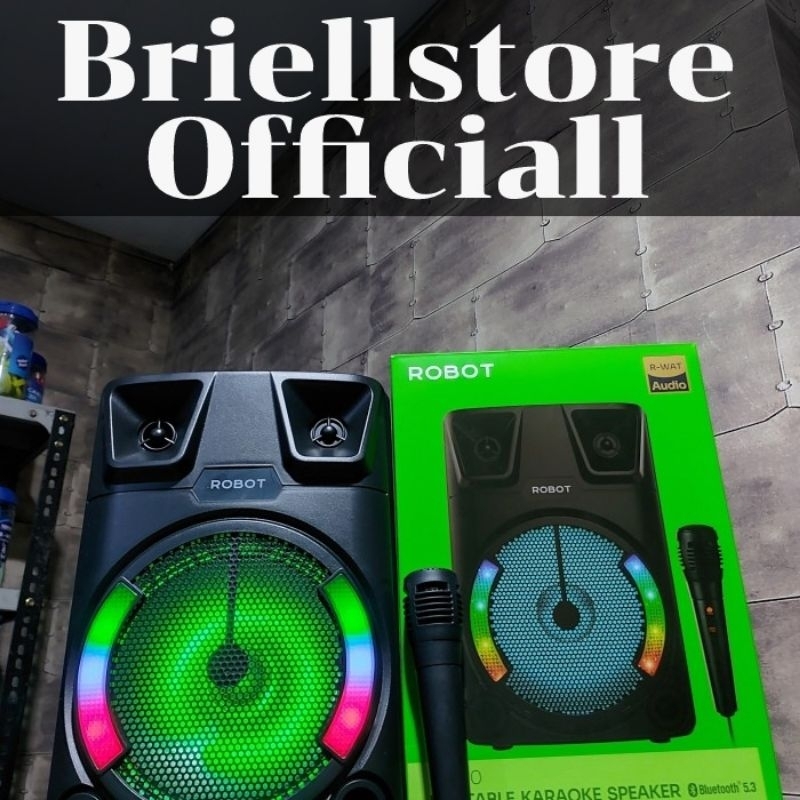 Jual ROBOT Speaker RB700 5.3 bluetooth TWS ORIGINAL RESMI | Shopee ...