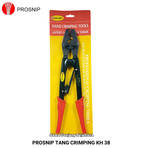 Jual PROSNIP TANG CRIMPING KH-38 / CRIMPING PRESS HD 38 | Shopee Indonesia