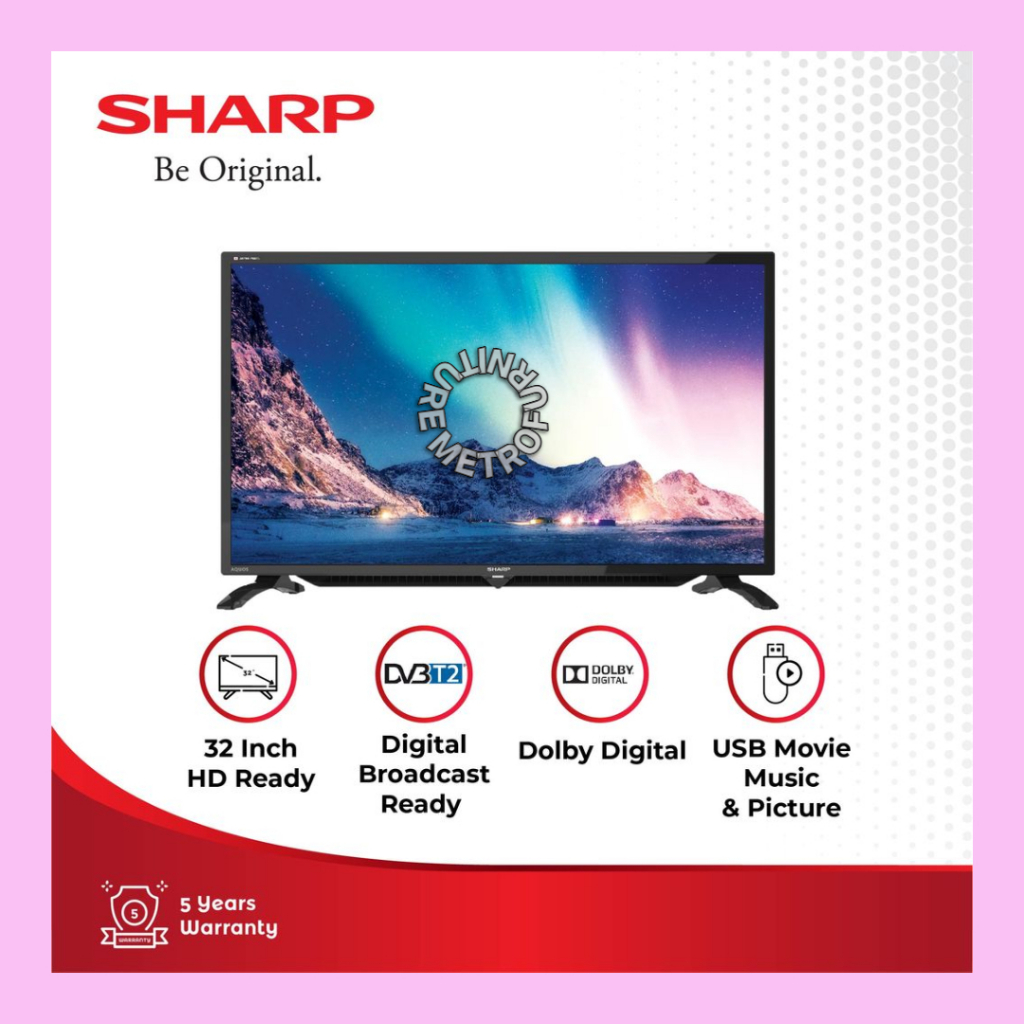 Jual TV SHARP LED DIGITAL 32'' TV LED SHARP 32 INCH TV SHARP DIGITAL 24 ...