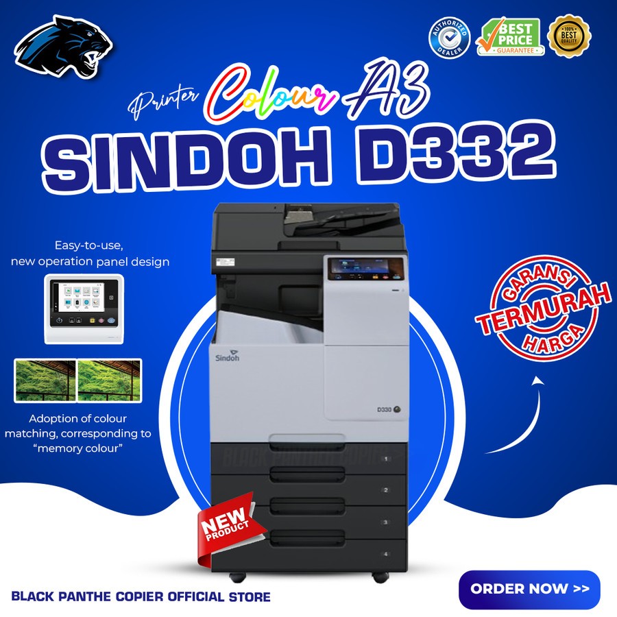 Jual Mesin Fotocopy Warna New Colour Machine Sindoh D332 | Shopee Indonesia
