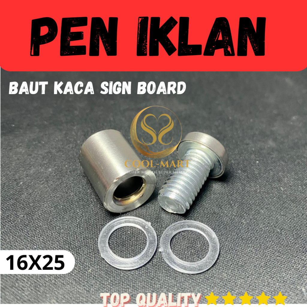 Jual PEN IKLAN STAINLESS/ PEN BAUT AKRILIK / SIGN BOARD Uk 16X25 ...