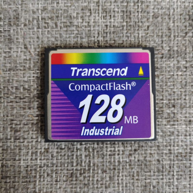 Jual Transcend Memory Card Compact Flash CF 128MB industrial | Shopee ...