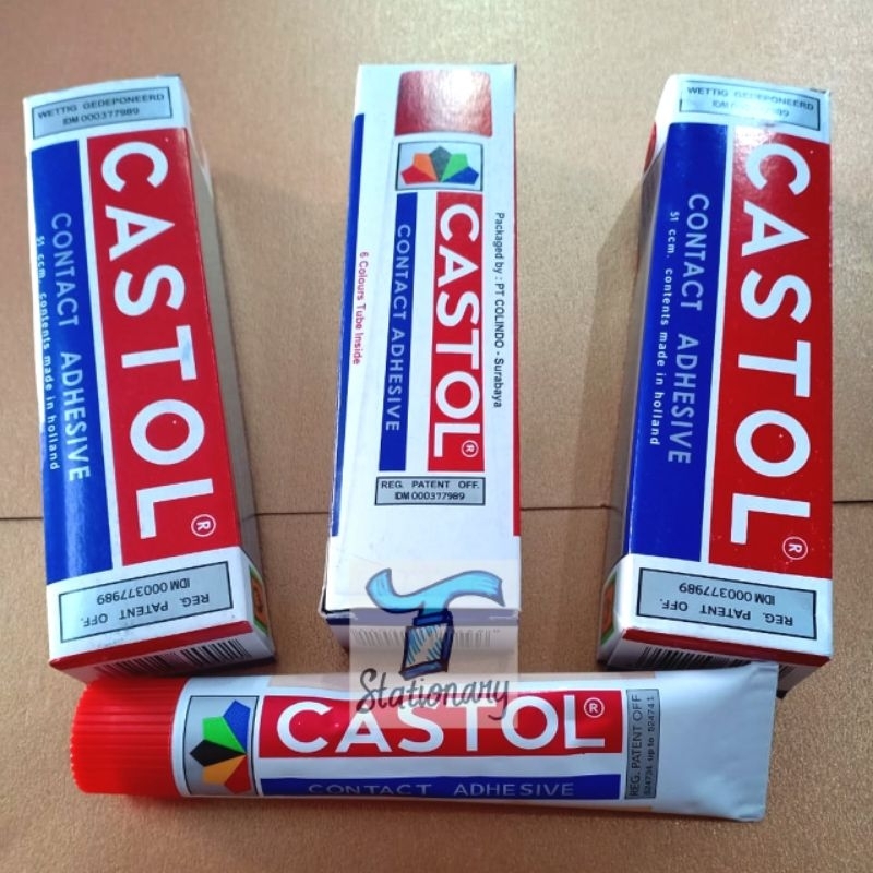 Jual Lem Castol Besar (51ccm) / Kecil (21ccm) / Mini (14ccm). | Shopee ...
