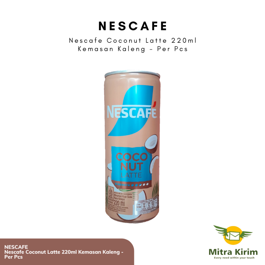 Jual Nescafe Kopi Kemasan Kaleng Coconut Latte 220ml - Per Pcs | Shopee ...