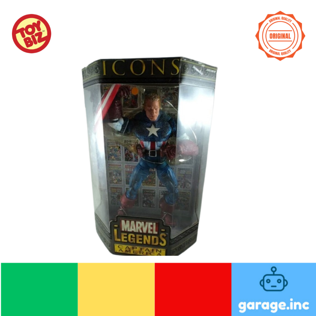 Jual MARVEL LEGENDS ICONS "CAPTAIN AMERICA UNMASKED" | Shopee Indonesia