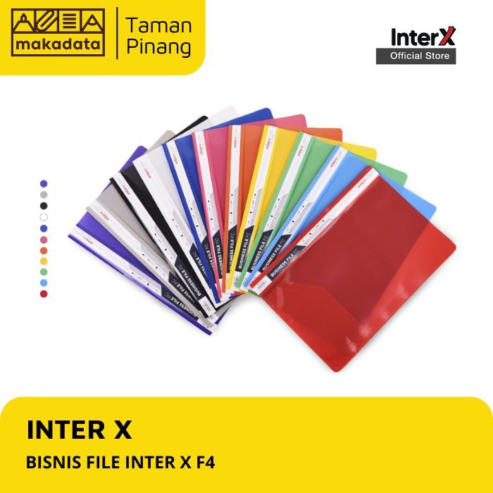 Jual BISNIS FILE / BUSINESS FILE INTER-X F4 (1 PACK) | Shopee Indonesia