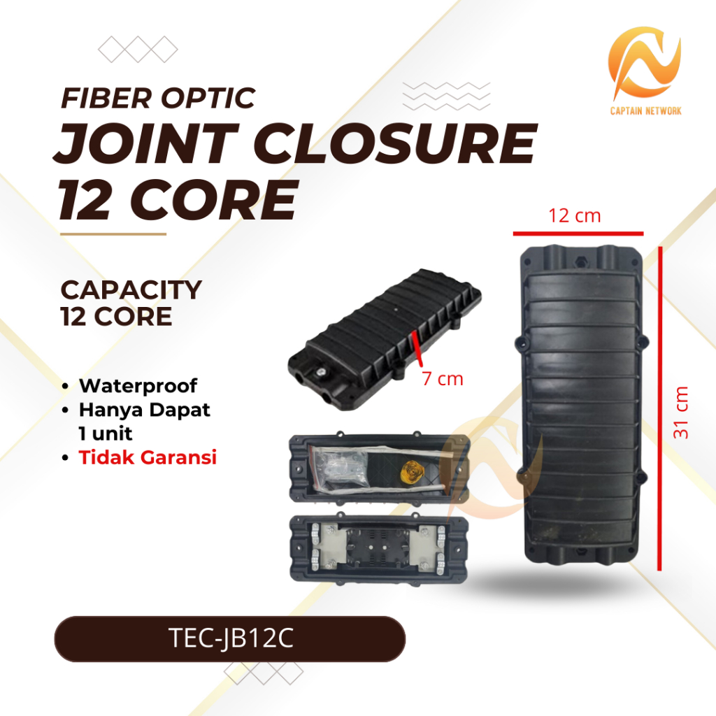 Jual Fiber Optic Joint Closure 12 Core | Joint Closure FO 12 Core FTTH ...