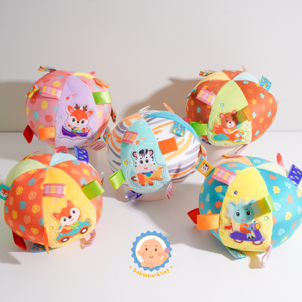 Jual SOFT BALL | bola empuk bayi | montessori sensory baby toys ...