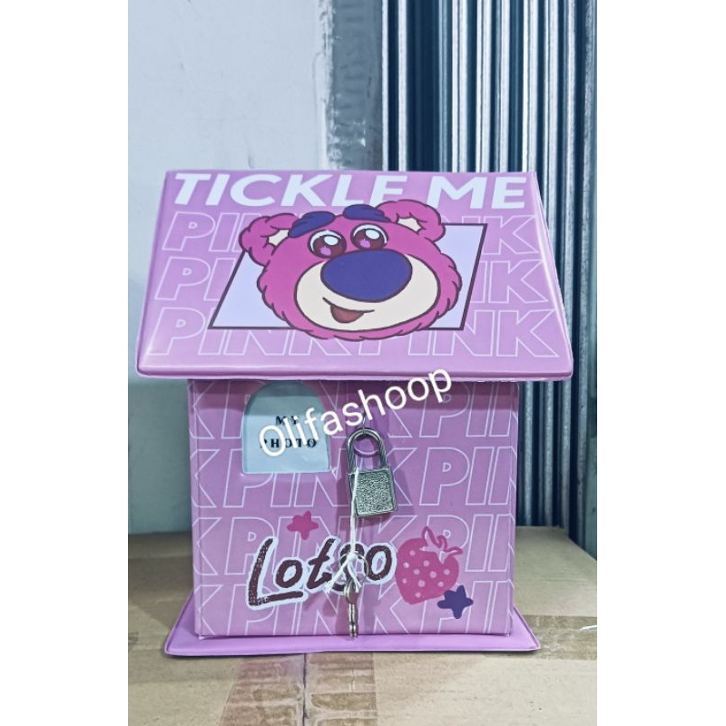 Jual CELENGAN RUMAH GEMBOK BESAR KARAKTER LOTSO | Shopee Indonesia
