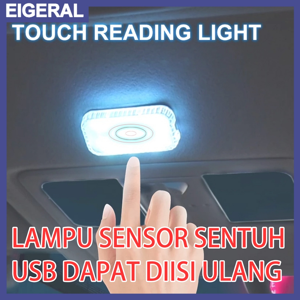 Jual Lampu Sentuh LED Mobil USB Lampu Baca Lampu Mobil Sensitif Sentuh ...