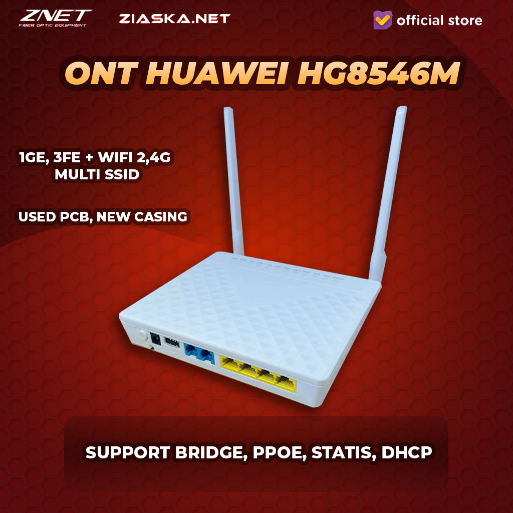 Jual MODEM EPON ONT ONU HUAWEI HG8546M SECOND BEKAS DENGAN CASING BARU ...