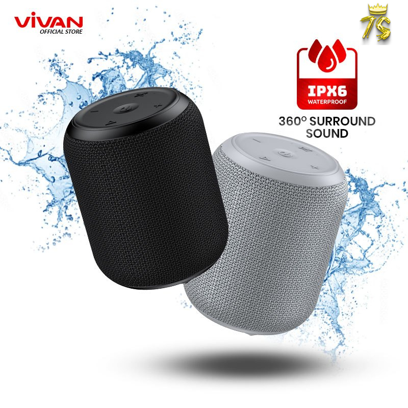 Jual SPEAKER VIVAN VS12 VS 12 10 W WATER PROFF IPX5 SUPER BASS | Shopee ...