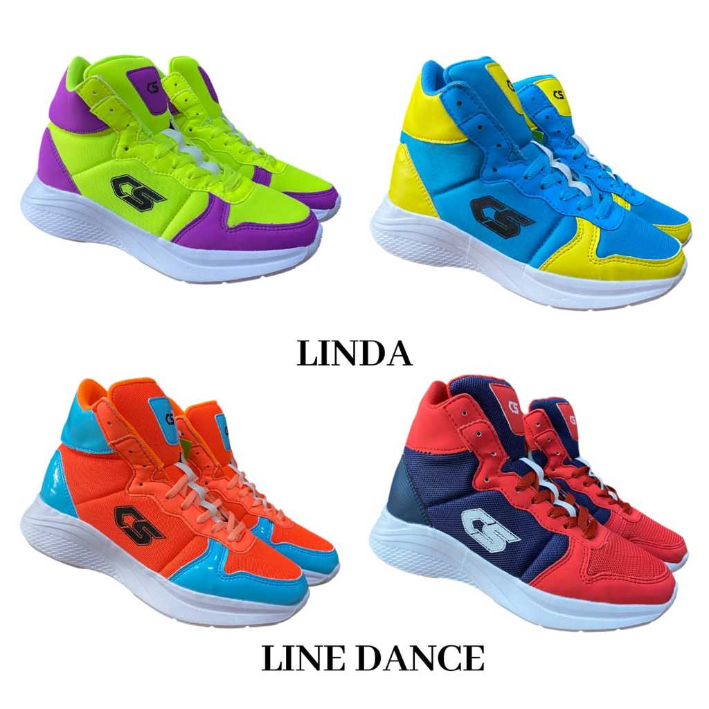 Jual Chosamon LINDA Line Dance Original Sepatu Olahraga Boots Senam ...