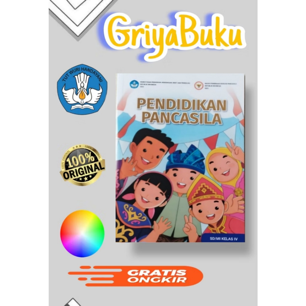 Jual BUKU PAKET SISWA PENDIDIKAN PANCASILA PPKN SD/MI KELAS 4 KURIKULUM MERDEKA BPIP | Shopee ...