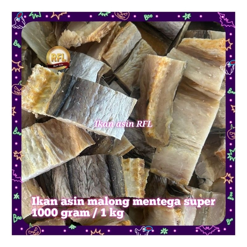 Jual ikan asin malong mentega super 1000gram / 1 kg | Shopee Indonesia