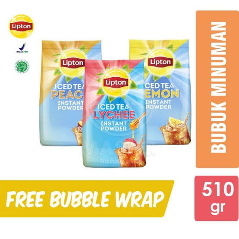 Jual Lipton/Lipton tea/ Lipton ice Tea/teh lipton 510g lemon dan peach ...