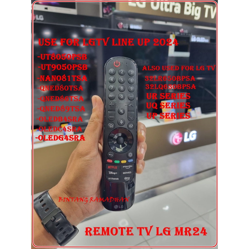 Jual REMOTE TV LG MR24 - MAGIC MOTION REMOTE LG MR24GA ORIGINAL TAHUN ...