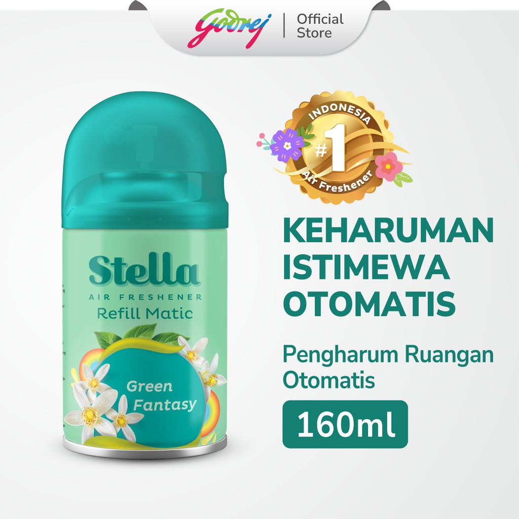 Jual Stella Matic Refill 160ml Isi Ulang Stella Alat Kemasan Terbaru | Shopee Indonesia