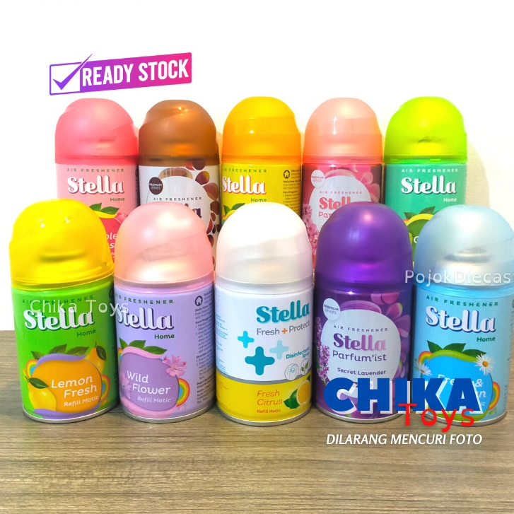 Jual Refill Stella Matic Alat 160ml Pengharum Ruangan Otomatis | Shopee ...