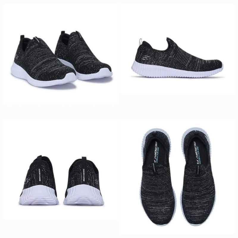 Jual SALEEE 100% Original Skechers Social Muse Black Women's Sneakers ...