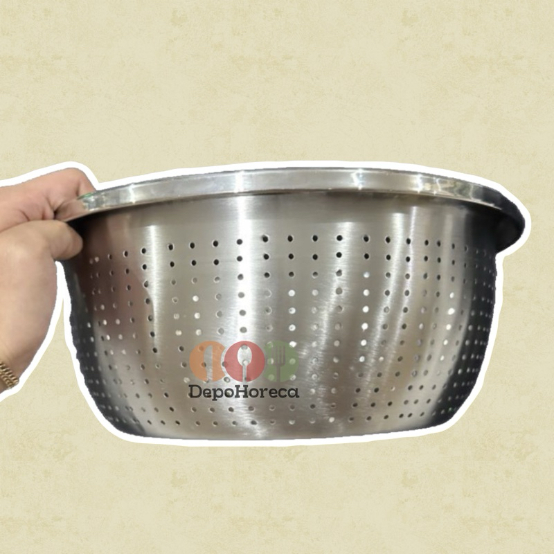 Jual Bowl Perforating / Mixing Bowl Strainer / Baskom Bolong-Bolong ...