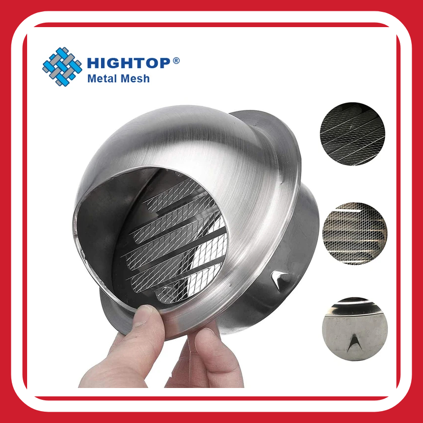 Jual Wall Air Vent Alumunium / Stainless Stell Sus 304 Model Keong Anti ...