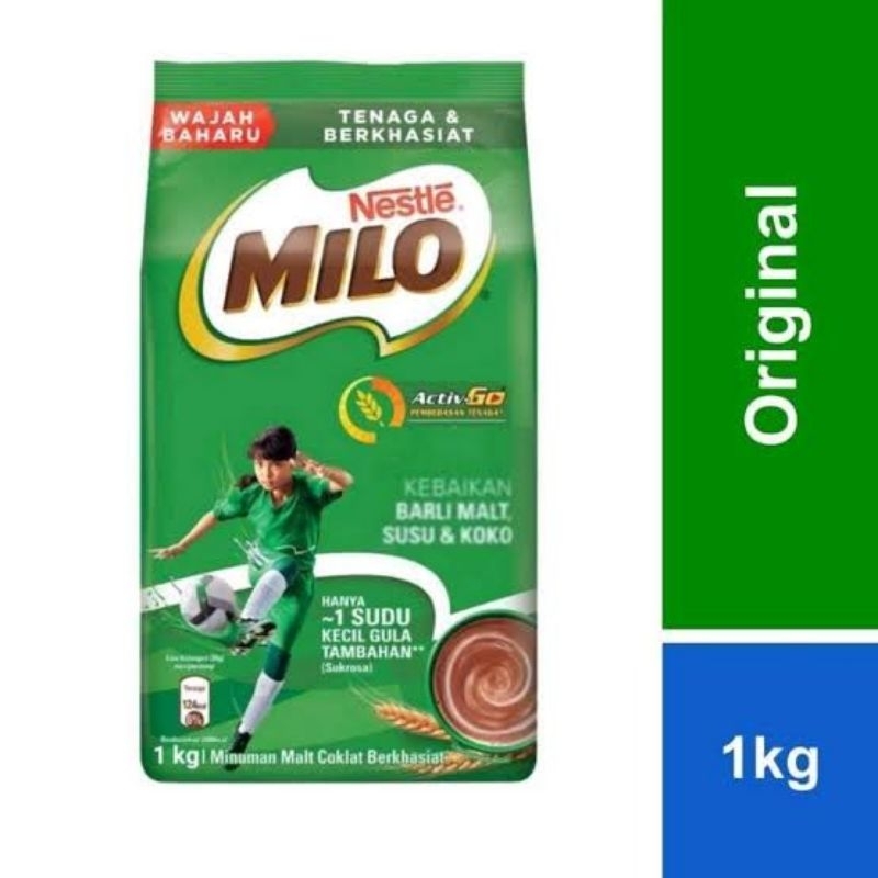 Jual Promo Milo Active Go 1 Kg Kemasan | Shopee Indonesia