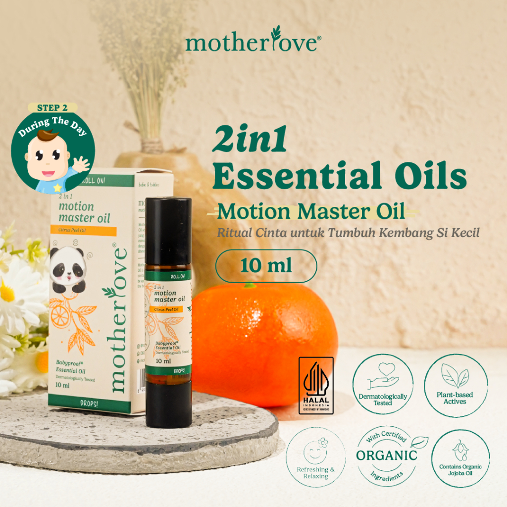 Jual Motherlove Motion Master Oil 10 ml - Organik Essential Oil Cocok ...