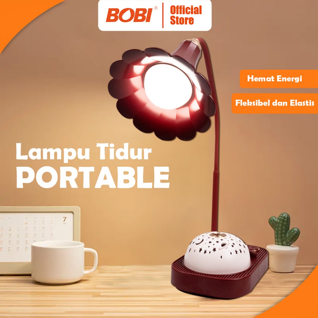 Jual Lampu Tidur kode UP180 Desk Lamp Model Bunga LED Lucu / Lampu ...
