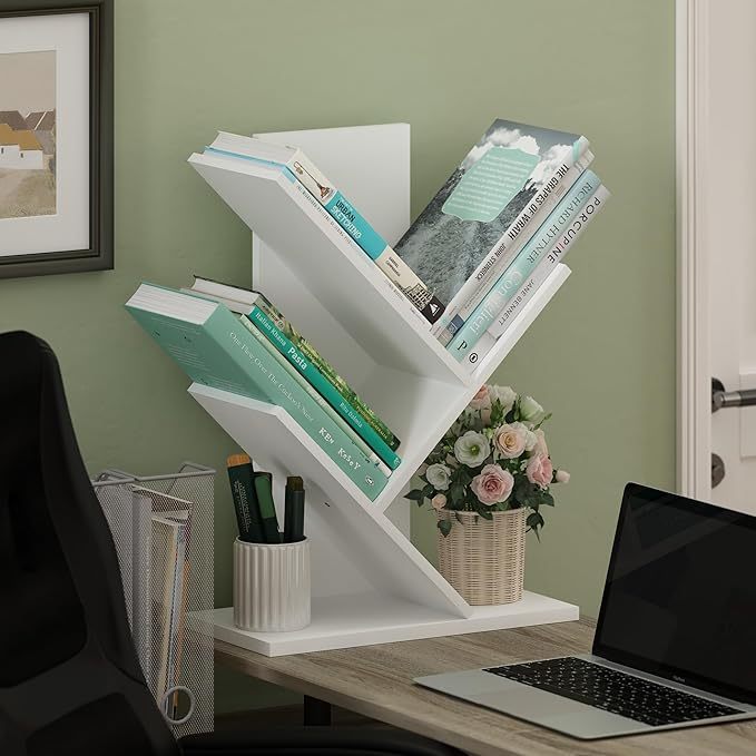Jual Rak Buku Tingkat/Rak Buku Kayu Minimalis/Rak Buku Aesthetic Murah ...