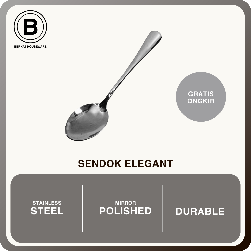 Jual Sendok Makan Stainless Steel Elegant|Tablespoon HP01S 810S 862-1S ...