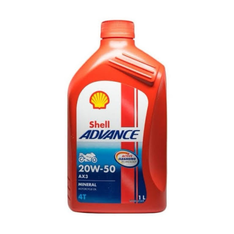 Jual Oli Shell Advance AX3 20W-50 | 1 Liter | Shopee Indonesia