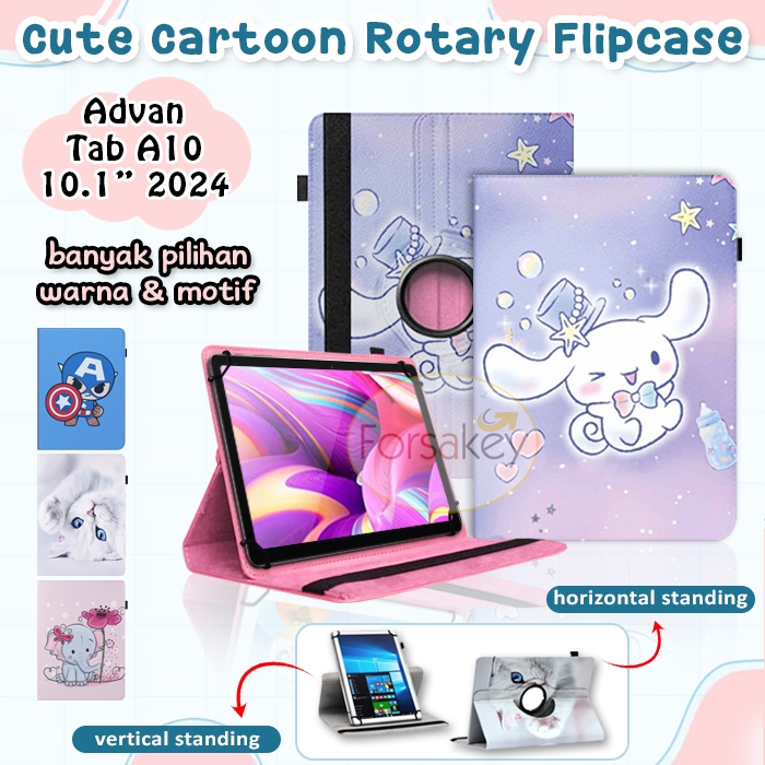 Jual Advan Tab A10 A 10 10.1 Inch Tablet Wifi Series 2024 Cartoon 360 ...