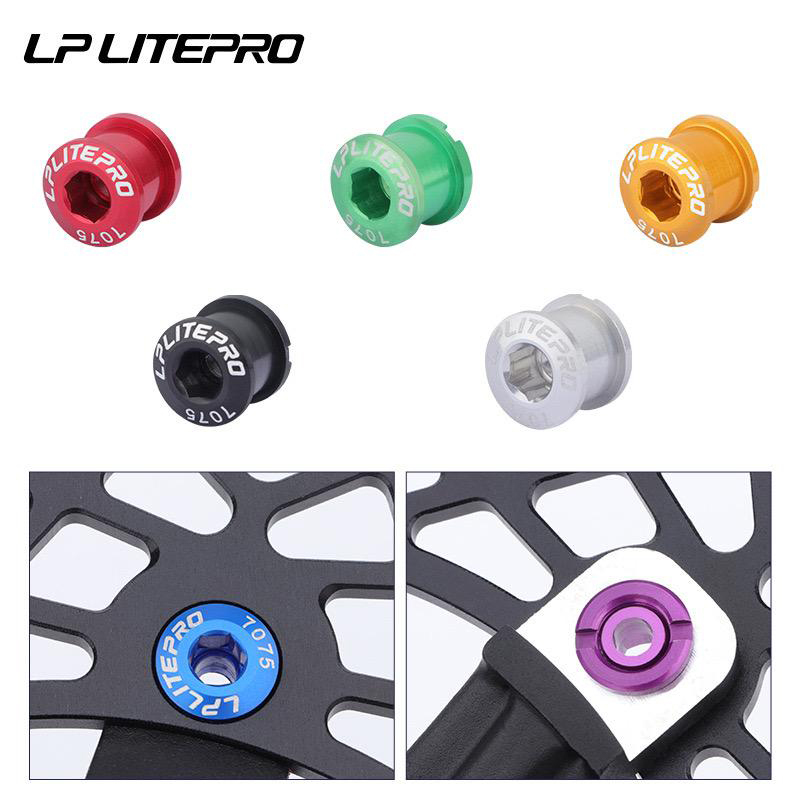 Jual Baut Chainring Litepro Single Alloy Crank Screw Bolt Original ...