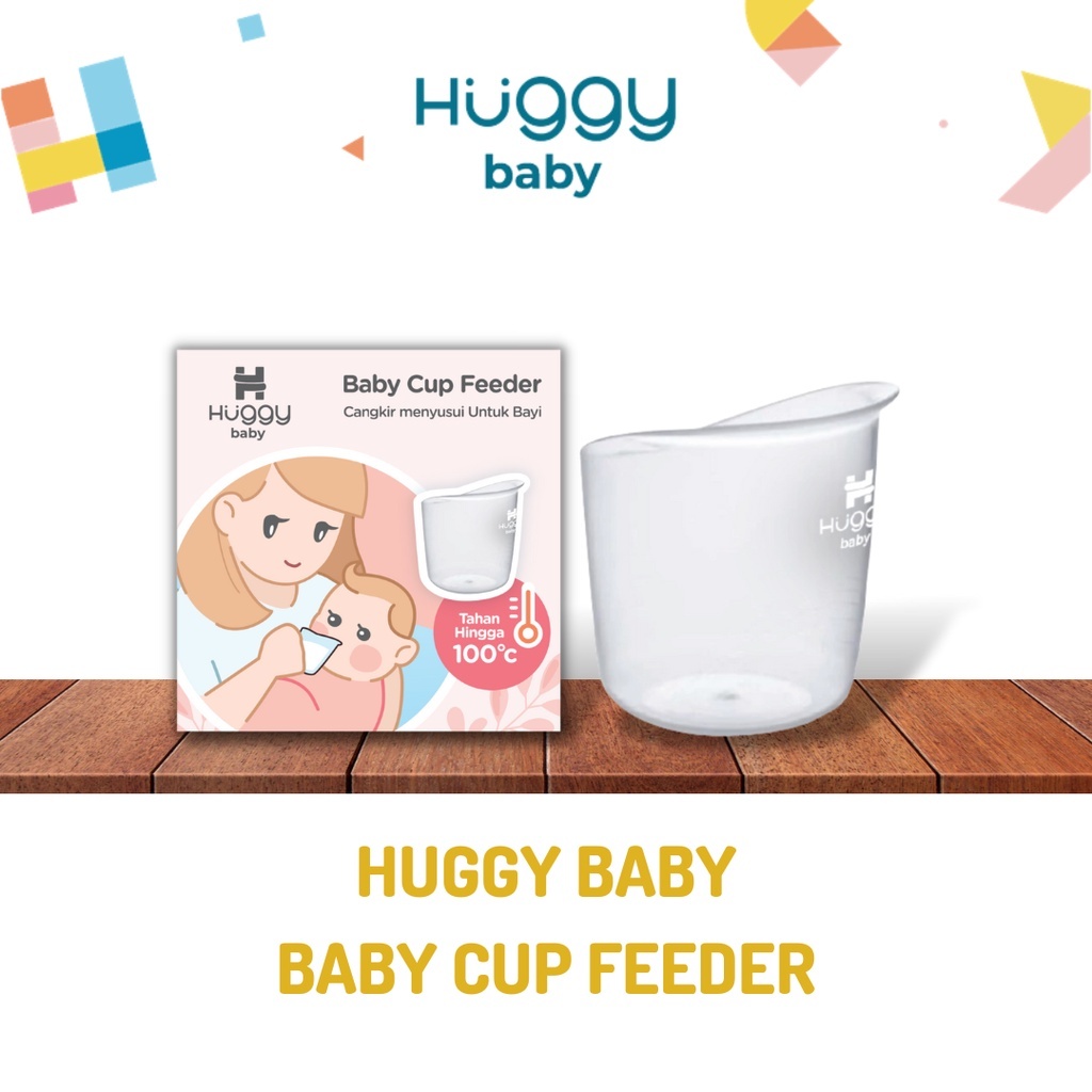 Jual Huggy Baby FD001 Baby Cup Feeder | Gelas Sloki Cangkir Bingung ...