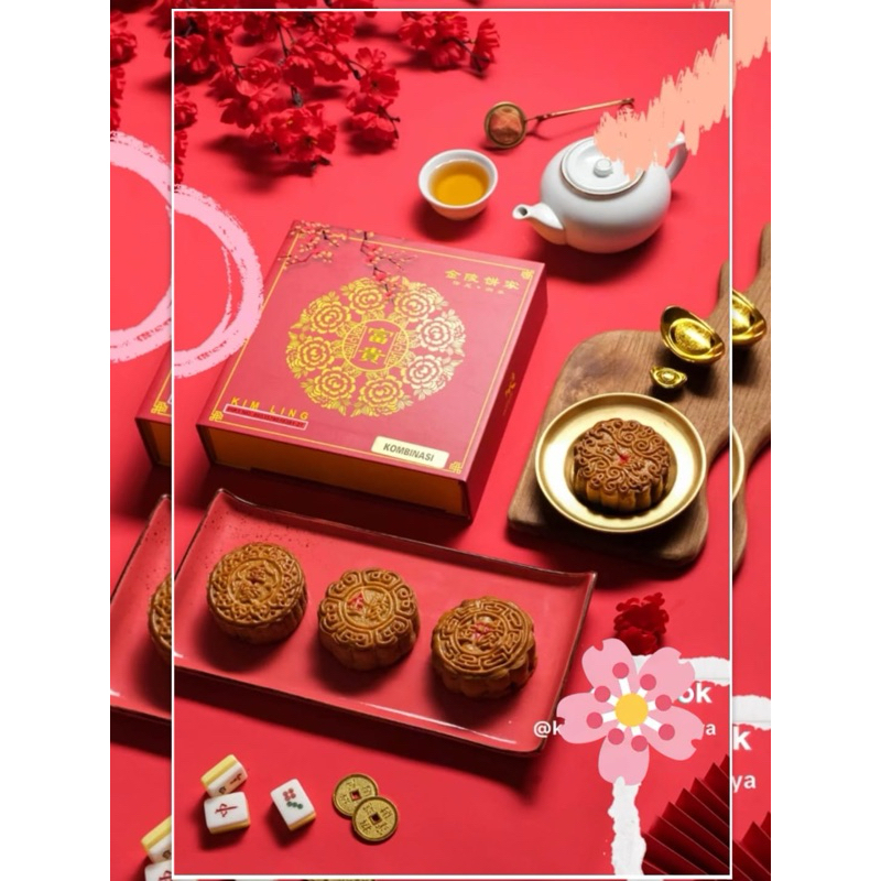 Jual Mooncake Kim Ling - Chung Chiu Pia Kim Ling - KUE BULAN KIM LING 1 ...
