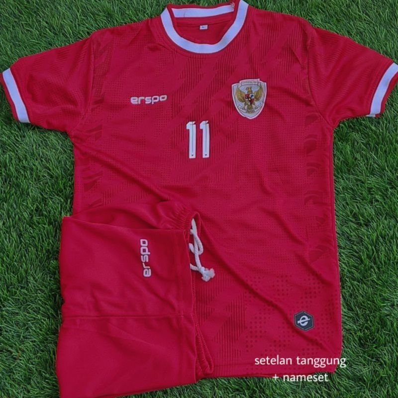 Jual setelan jersey anak-anak timnas Indonesia terbaru | Shopee Indonesia