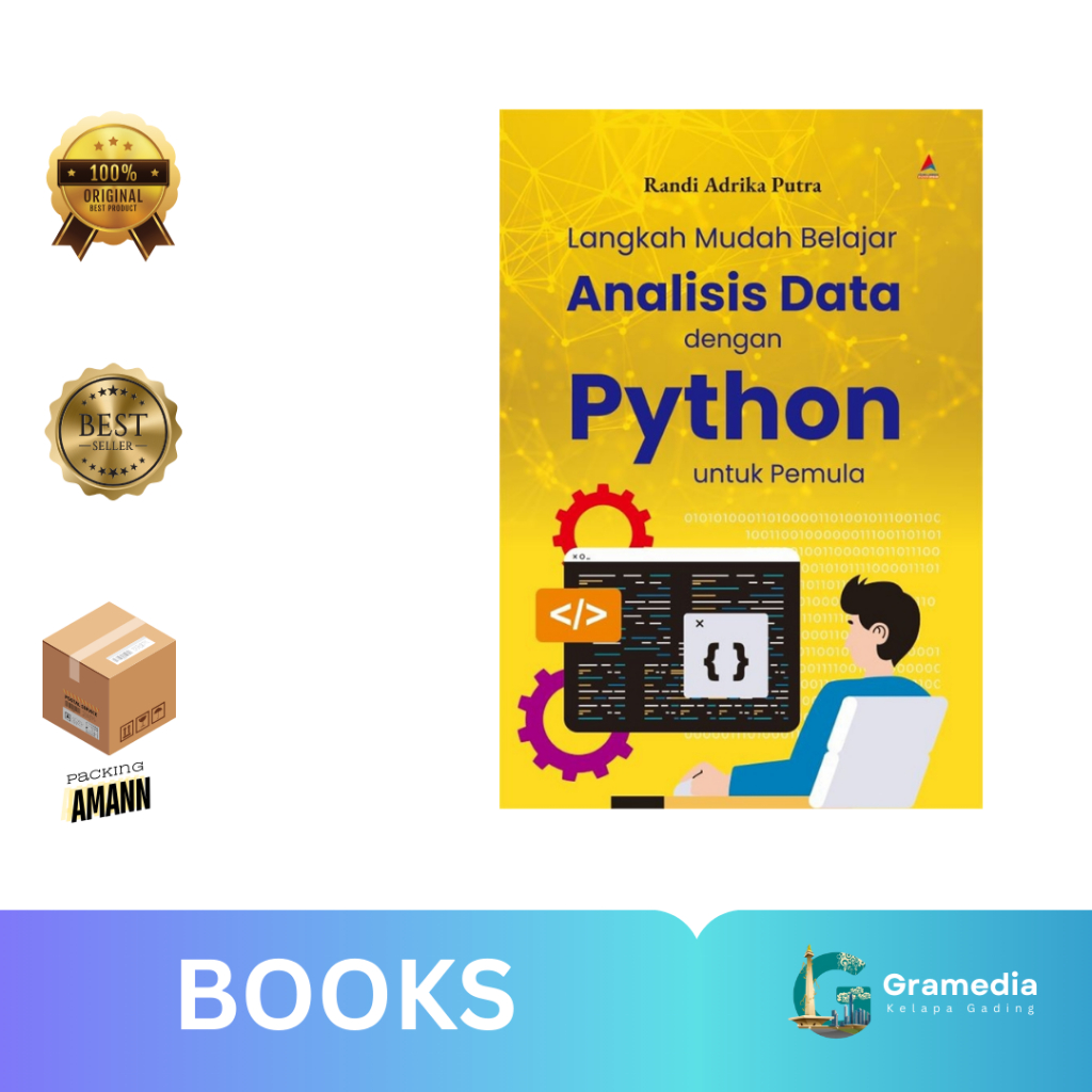 Jual Gramedia MKG - Buku Pendidikan Langkah Mudah Belajar Analisis Data ...