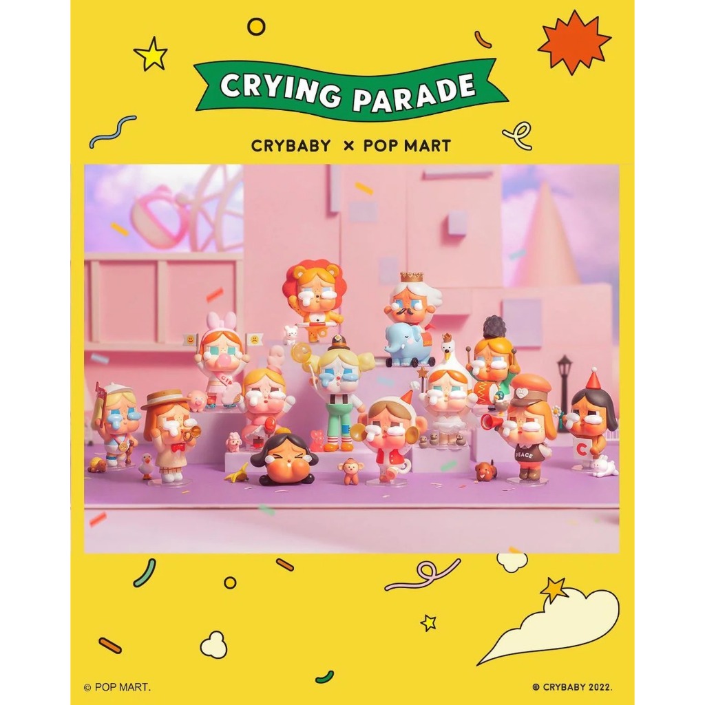 Jual PO Cry Baby Crying Parade POP MART | Shopee Indonesia