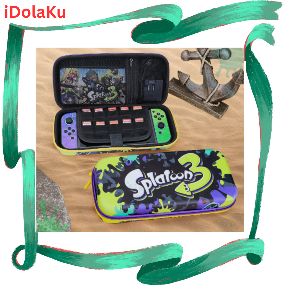 Jual Pouch Tas Nintendo Switch OLED V2 V1 Splatoon 3 Carrying Storage ...